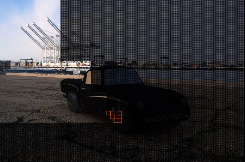 Arkusz próby iluminacji sceny w PhotoView 360 - SOLIDWORKS BLOG