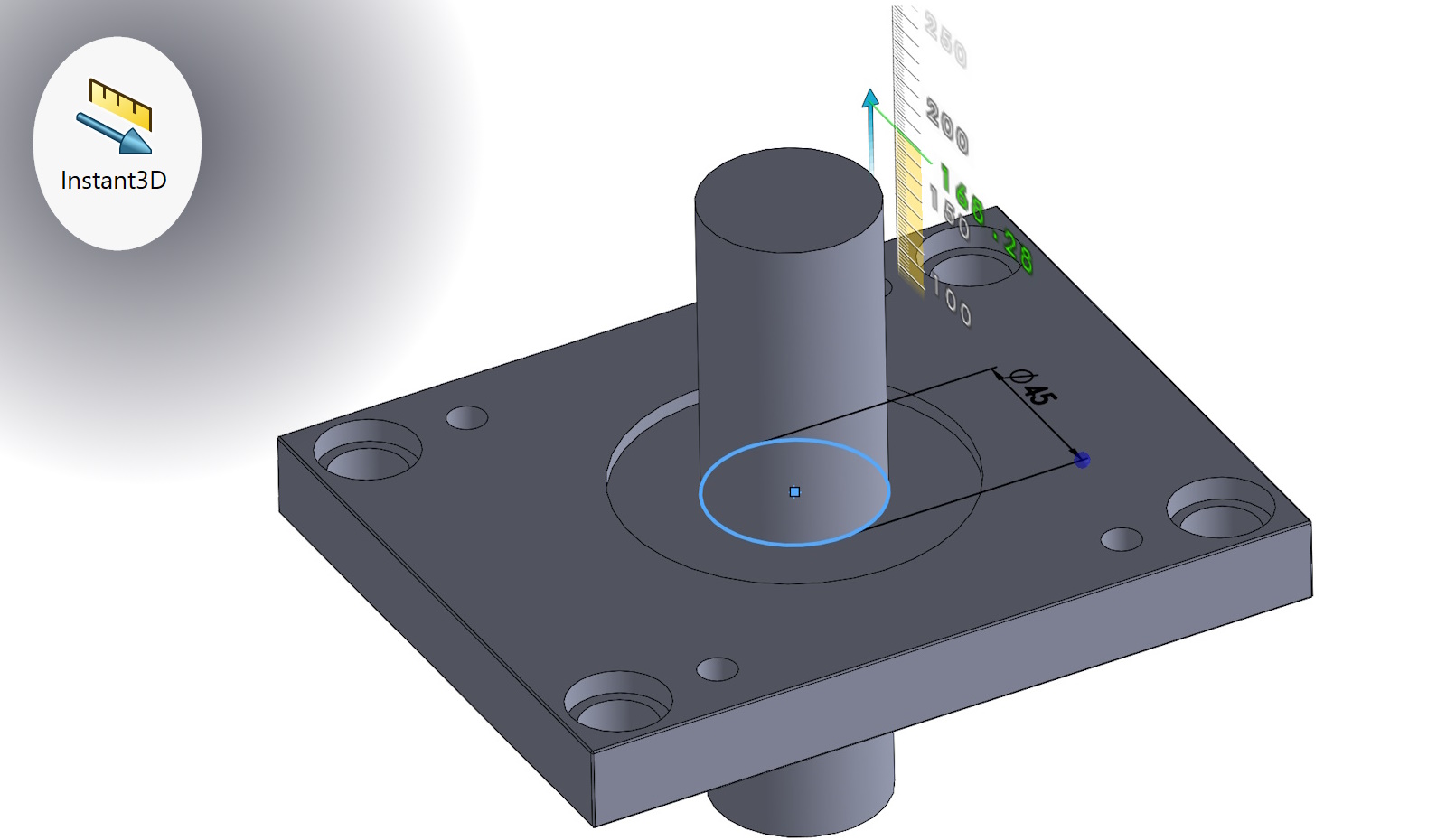 Wyciągnięcie dwukierunkowe z zatwierdzonego szkicu - SOLIDWORKS BLOG