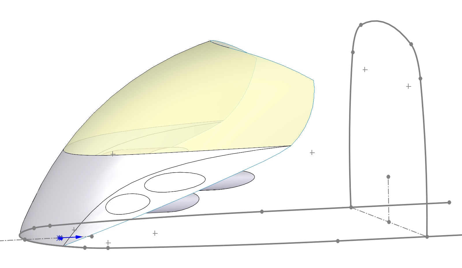 Projection of a sketch on a wall vs. spline on the surface - SOLIDWORKS ...
